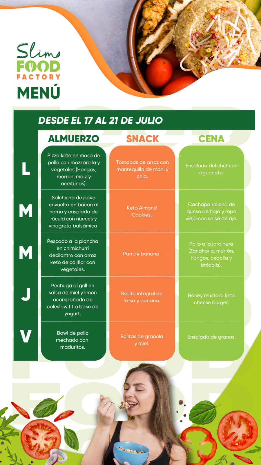Meal Plan - Slim Food Factory